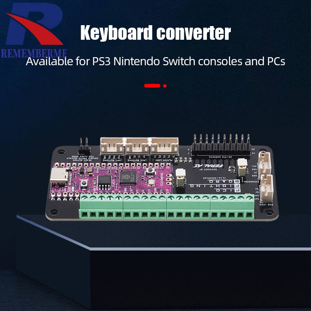 Pico Fighting Board Picoboot Keyboard Converter for PS3 Switch Console ...