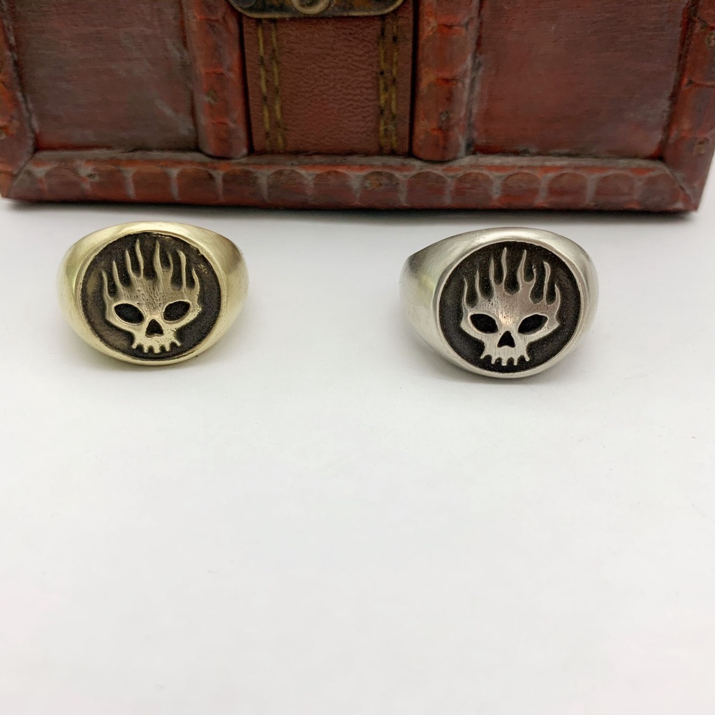 Brass Ghost Men In Restoring Ancient Ways Ring Punk Cold Contracted ...