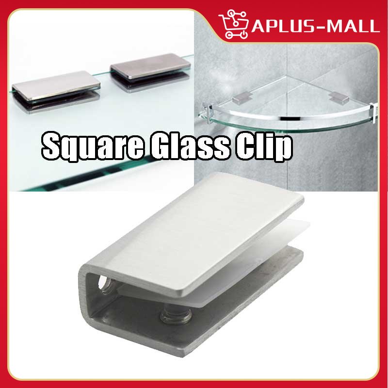 Stainless Steel Shower Glass Partition Clip / Frameless Glass Holder ...