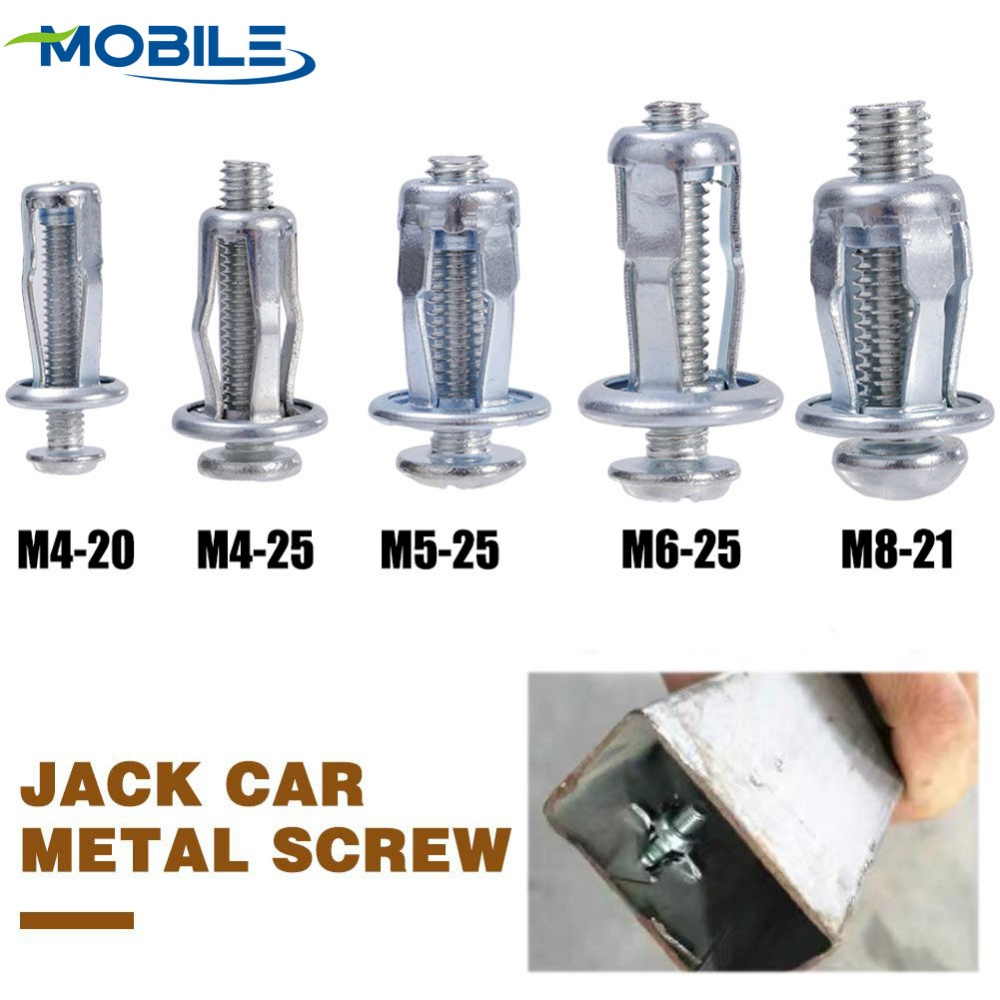 M4 M5 M6 M8 Jack Nuts / Car Metal Screw Petal Nuts / Exquisite Iron ...