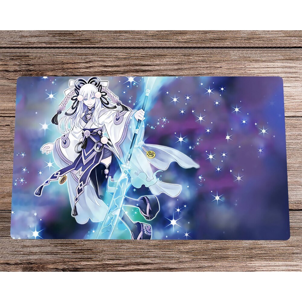 YuGiOh TCG CCG Playmat Yuki-Onna, the Ice Mayakashi Trading Card Game ...