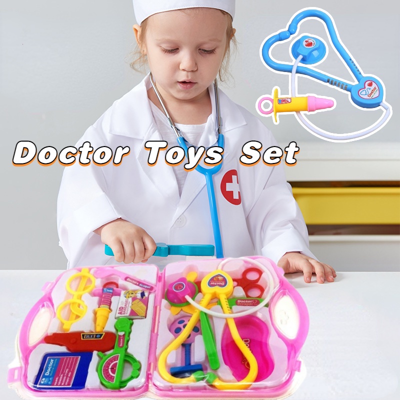 Children Doctor Toys Set Kids Portable Nurse Suitcase Doctor Toys ...