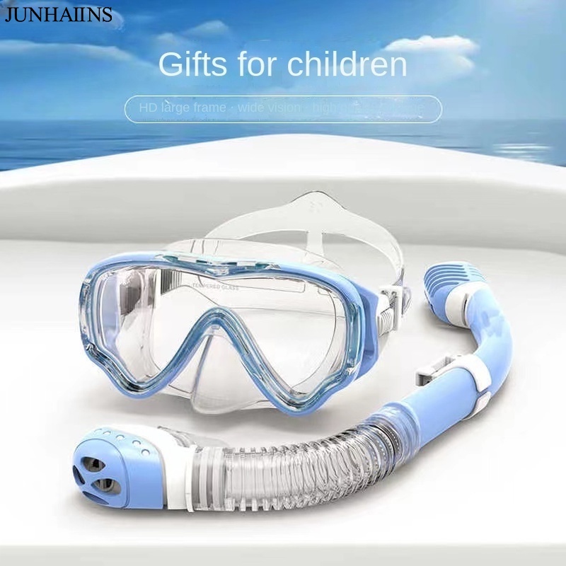 Diving Mask Children Full Face HD Anti Fog Diving Mask Underwater ...