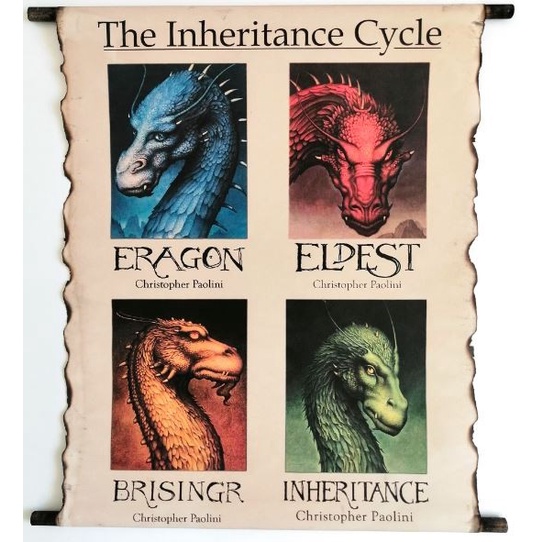 The Inheritance Cycle Series By Christopher Paolini Eragon Shopee Philippines