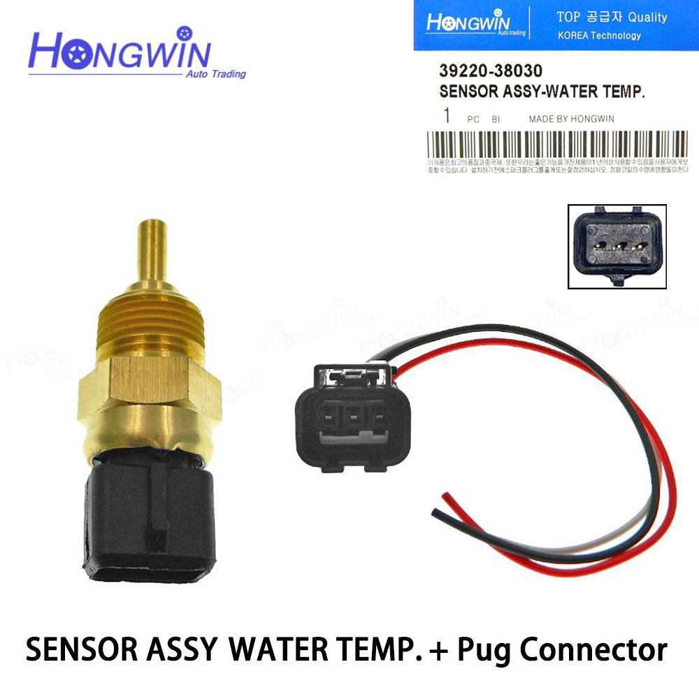 Coolant Temperature Sensor Sender For Hyundai FOR Kia Motor 2000-15 ...