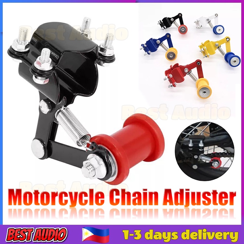 Universal Motorcycle Chain Adjuster Chain Tensioner Roller Motorcycle ...