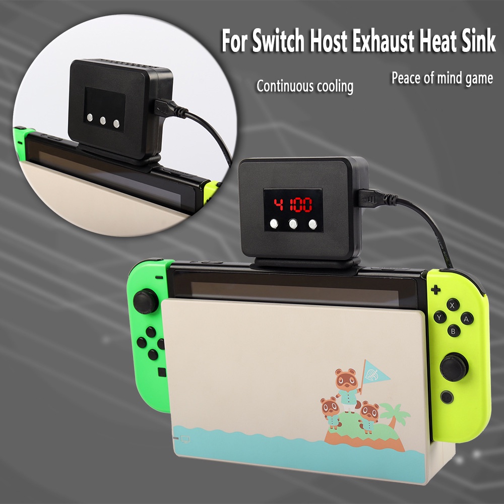 Cooling Fan For Nintendo Switch Fan Radiator Host Exhaust Radiator ...