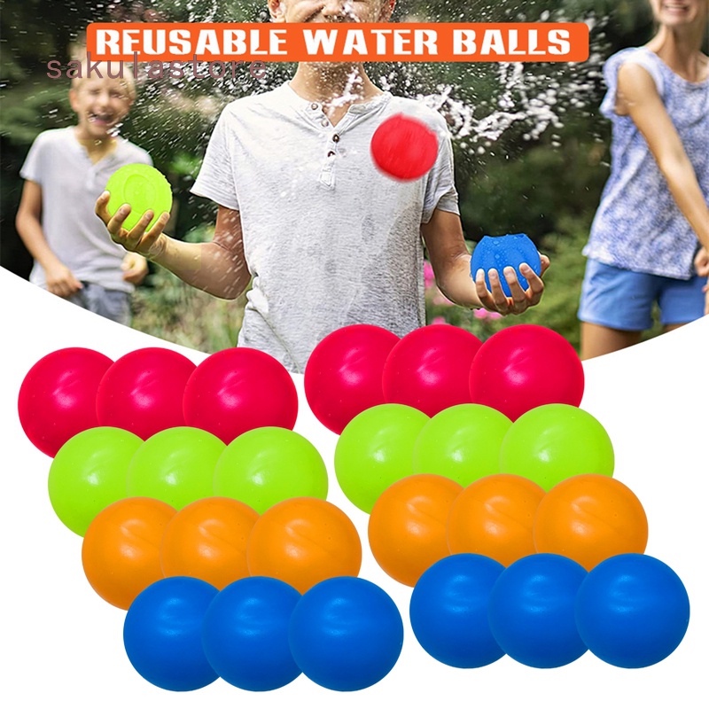Reusable Water Balloon Self-Sealing Water Pump Falling Water Toy ...