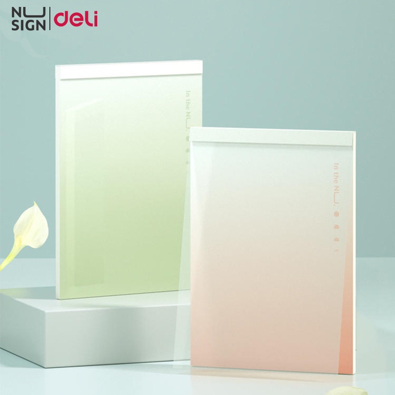 Deli Nusign Note Pad Portable Meeting Memo Pads Student School Supplies ...
