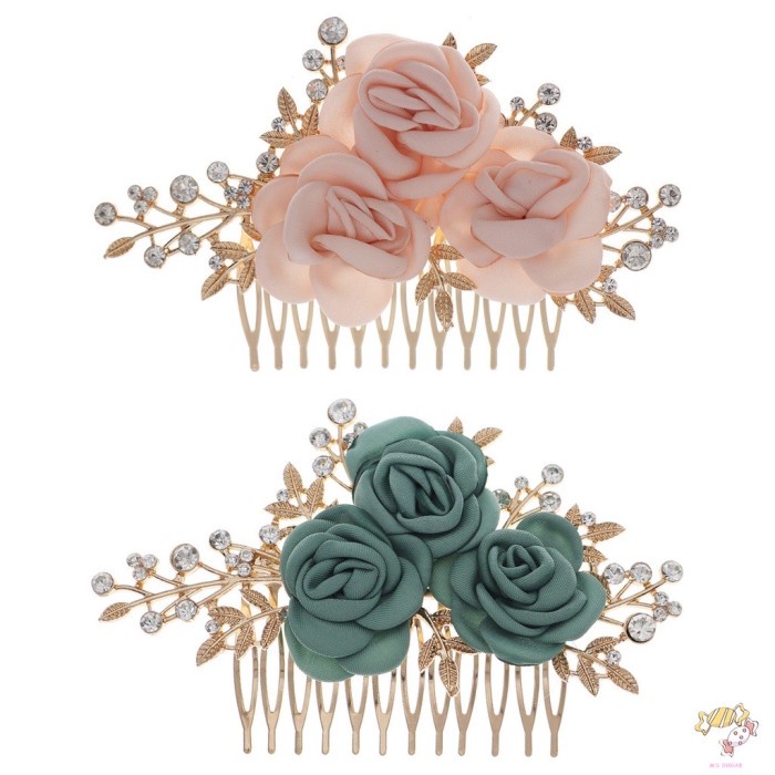Hairpiece Sirkam Flower Style Bridal Hair Ornament | Shopee Philippines