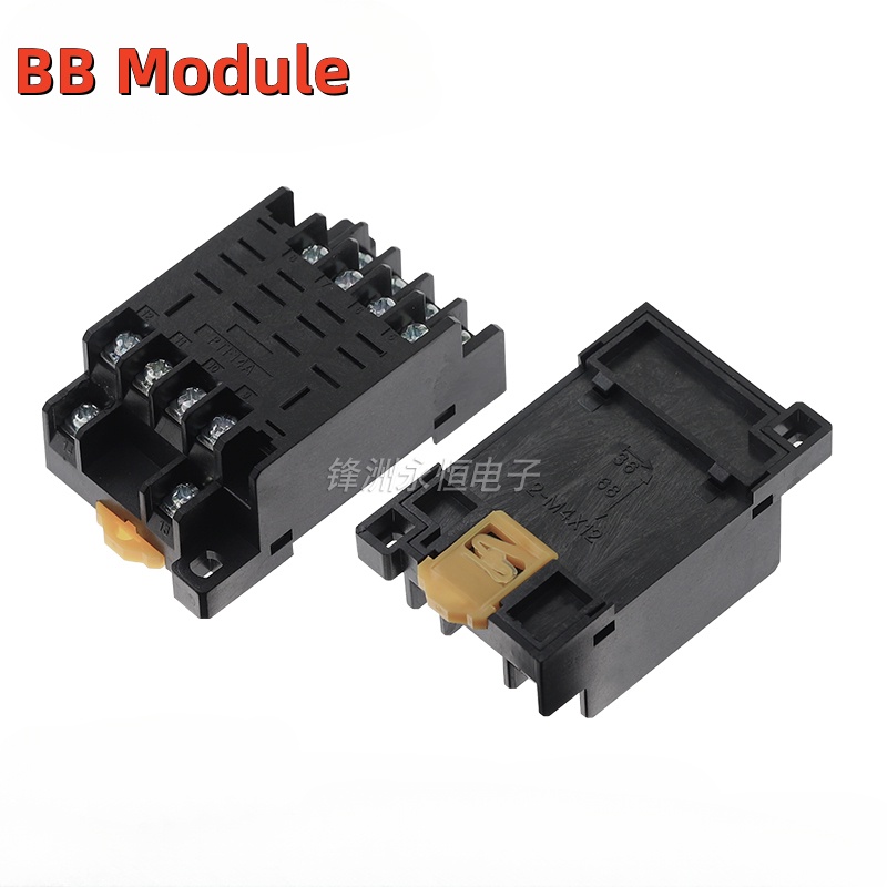 Ptf14a (LY4.Hh64p) Reinforced Flame Retardant Black Relay Base/Seat ...