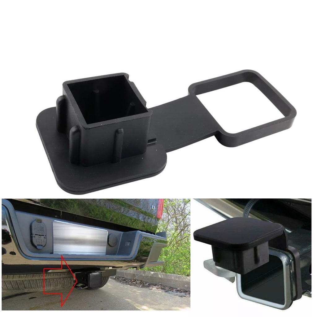 【COD】2" Trailer Hitch Tube Cover Plug Receiver Tube Hitch Plug Rubber ...
