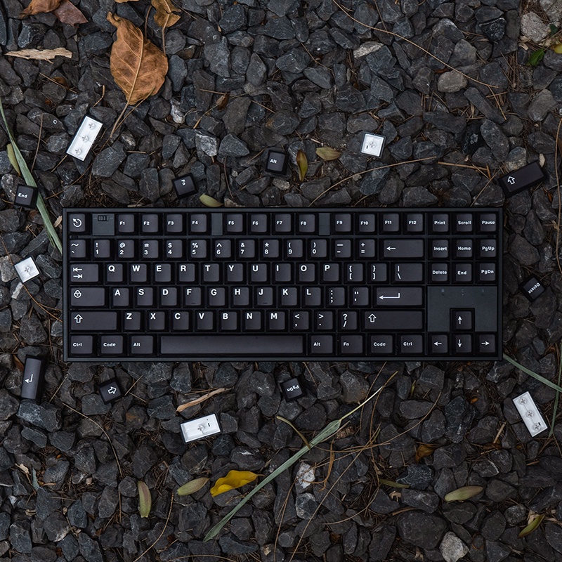 Double Shot PYGA Translucence Keycaps Cherry Profile English Keycap For ...