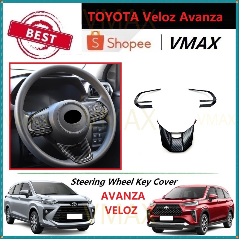 Toyota Veloz Avanza Perodua Alza Carbon Fiber Steering Wheel Frame ...
