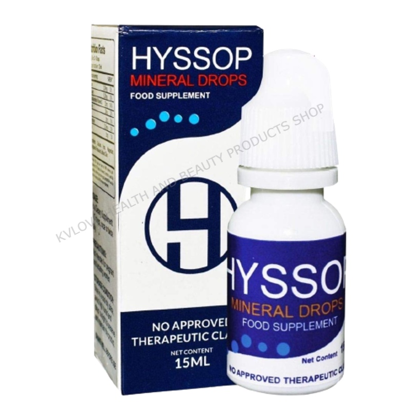 Original Hyssop Drops mineral ORIGINAL | Shopee Philippines