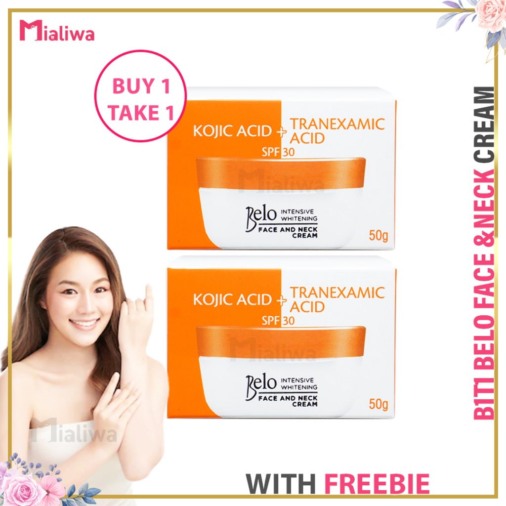 Belo Intensive Whitening Face & Neck Cream SPF30, Kojic Acid ...
