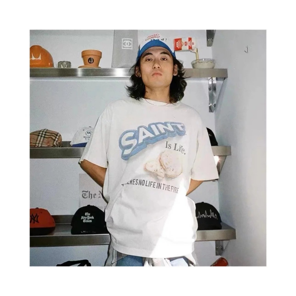 Saint Michael OREO Cookie Pattern Printing Design Short sleeved tee ...