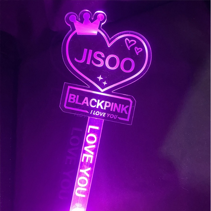 blackpink lightstick Acrylic Glow Stick Tour Concert Fan support sticks ...