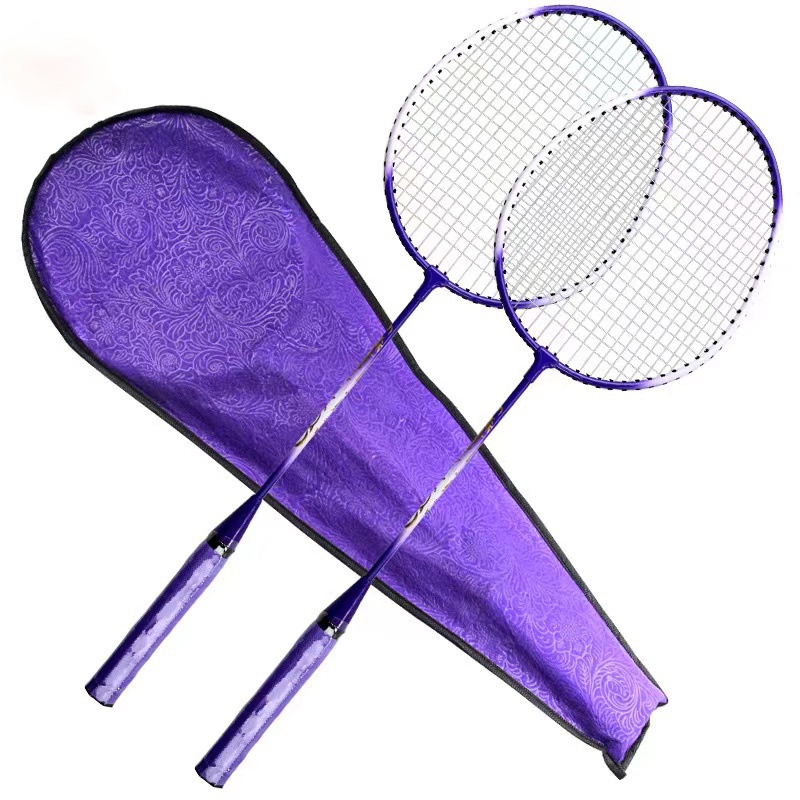2Pcs Professional Badminton Racket Students And Teenagers Competition ...