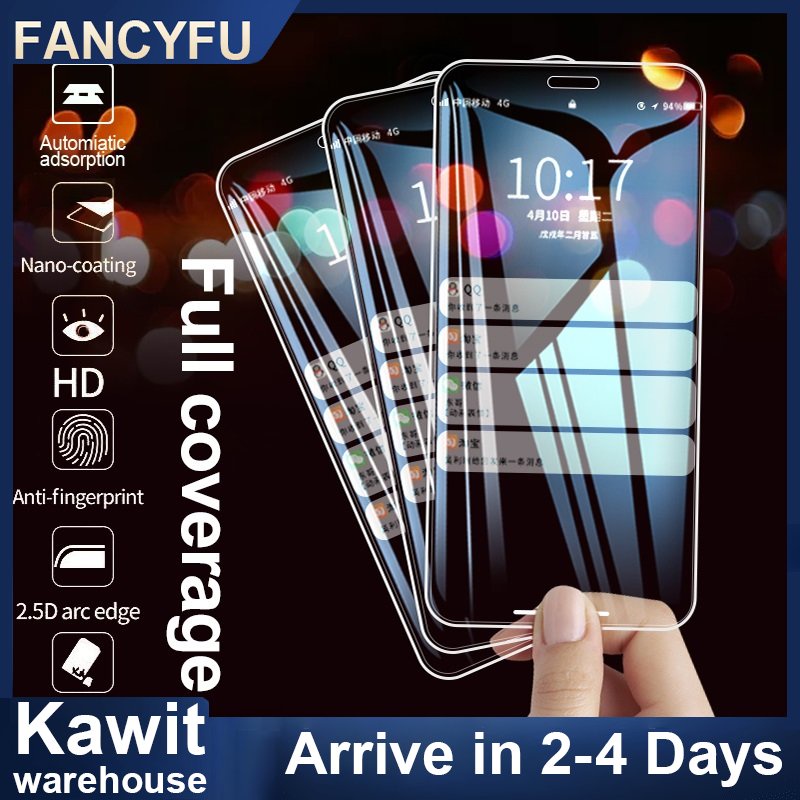 Tempered Glass For IP11 12 Pro MAX X XS xsmax XR 6 6s 7 8 Plus Screen ...