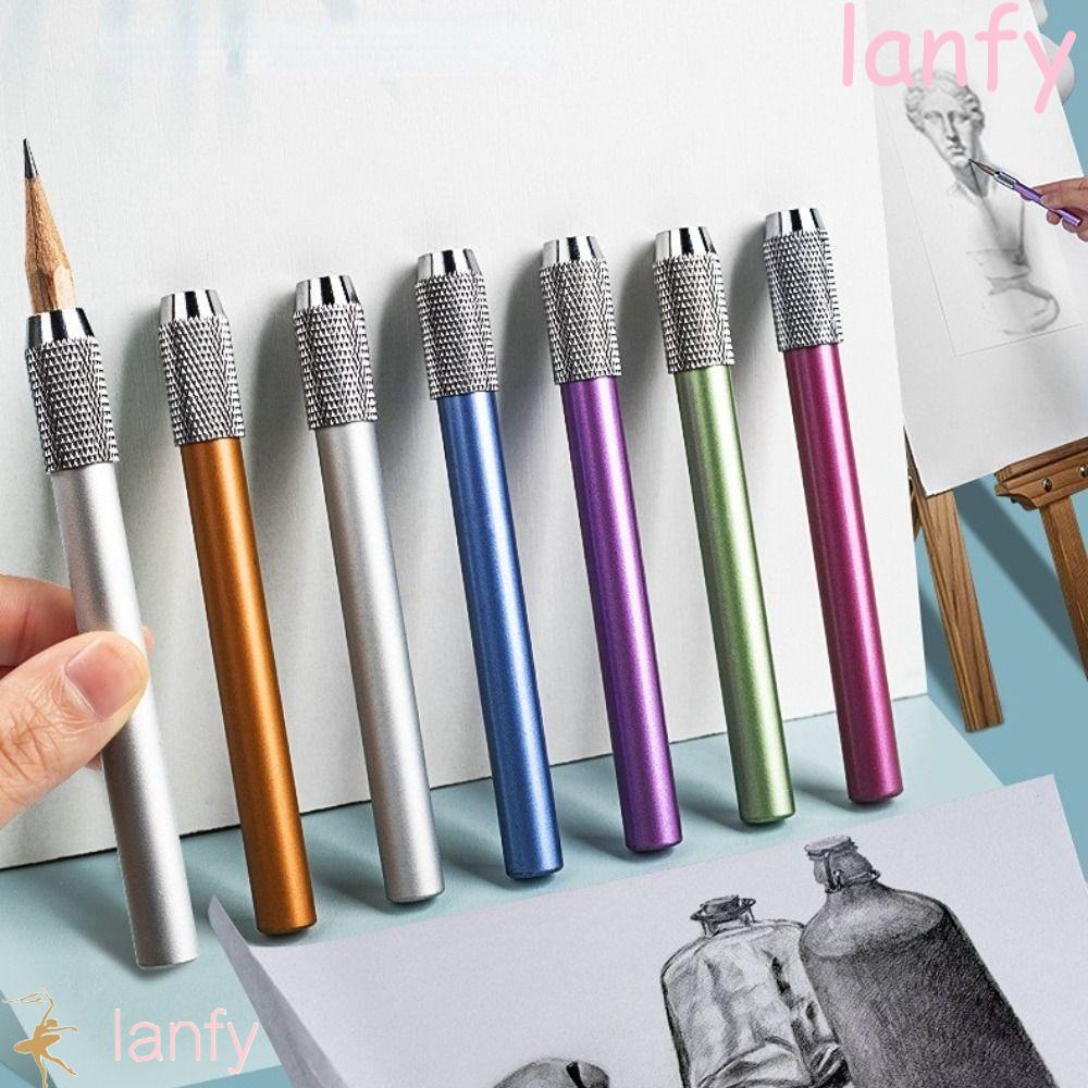 LANFY Pencil Extender Office Adjustable Art Supplies Writing Sketch ...