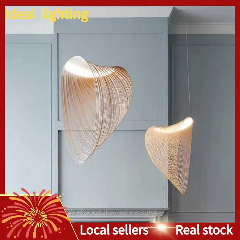 Simple Wood Ceiling Light Chandelier for Restaurant Nordic Pendant ...