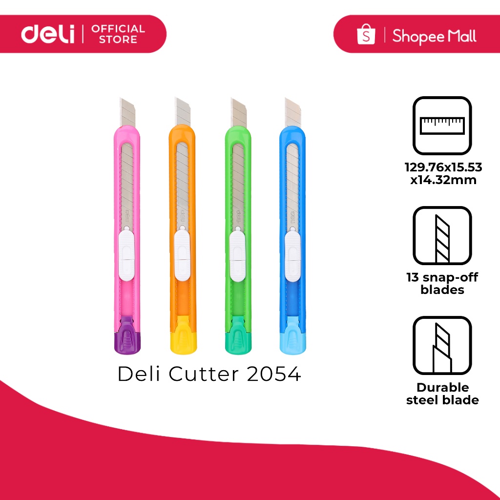 Deli 2054 Cutter [792054] | Shopee Philippines