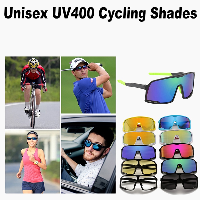 LONGGO Unisex UV400 Cycling Shades for Bike Sunglasses MTB Glasses for ...