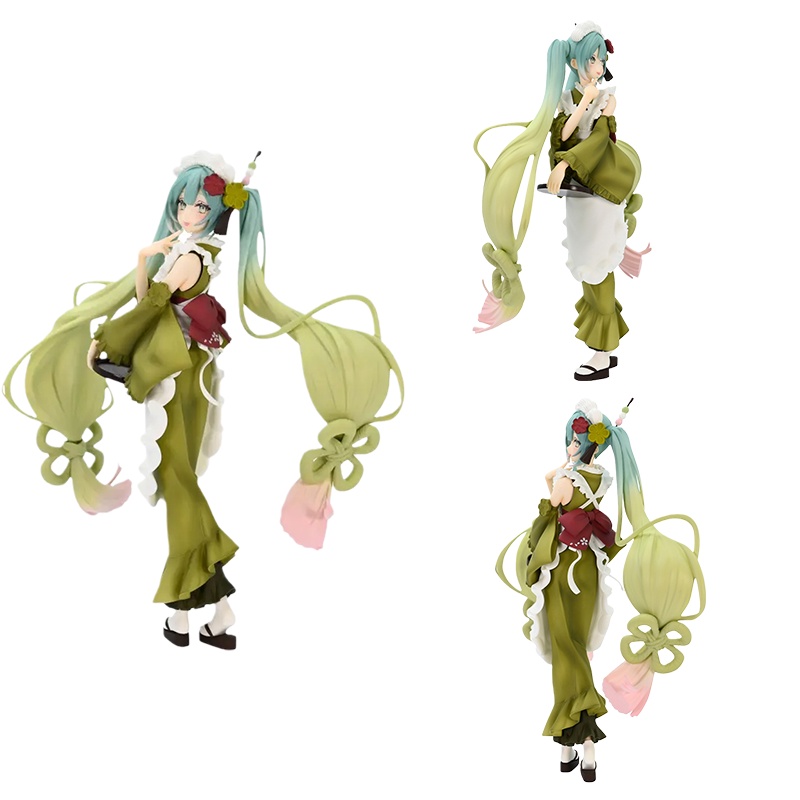 In Stock FuRyu VOCALOID Hatsune Miku Matcha Ice Cream for Dessert 20cm ...