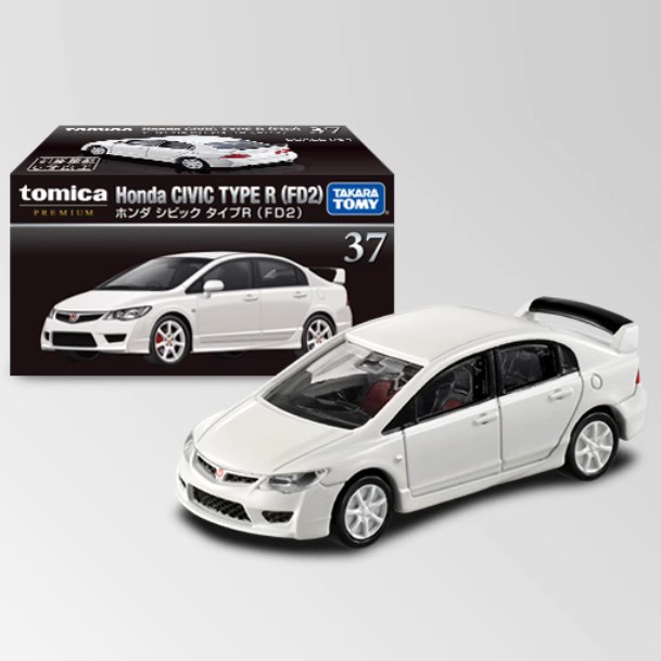 TAKARA TOMY Alloy car model black box flagship TP37 Honda Civic FD2 ...