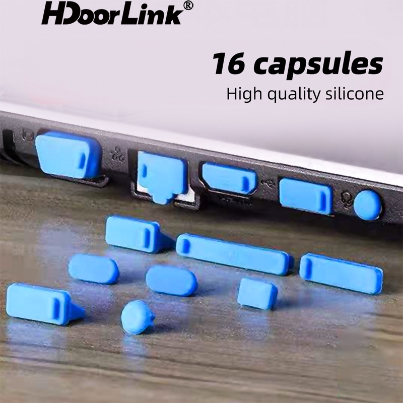 HdoorLink Silicone Anti-Dust Plug Notebook Dust-Proof Stopper Laptop ...