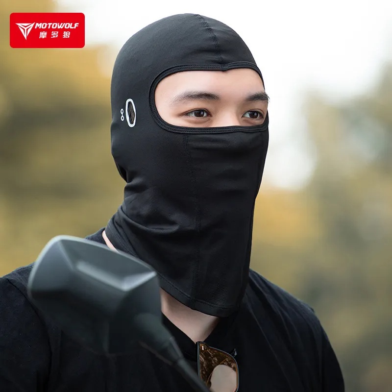 Balaclava with Ice Silk Comfort and Eyewear Hole by Motowolf | Shopee ...