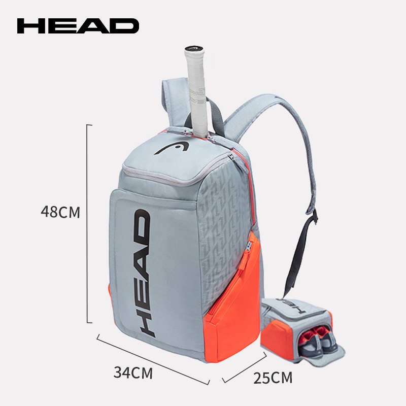 Original HEAD Tennis Bag Tennis Djokovic Radical Rebe Tennis Backpack ...