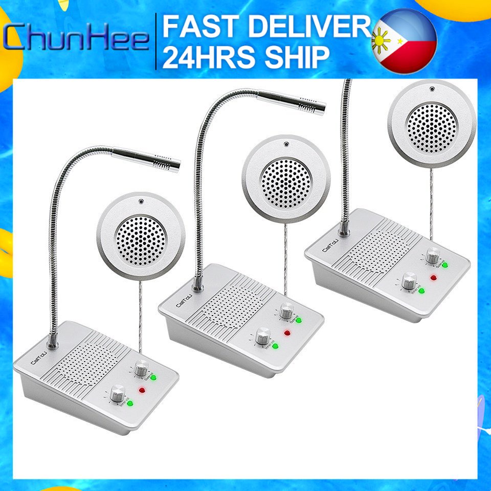 Chunhee Window Speaker System for Bank/Office/Station 3PCS Pack (WI09S ...