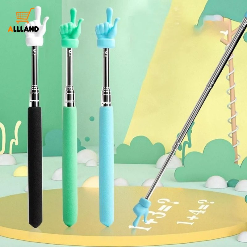 Colorful Telescopic Teaching Finger Reading Stick/ Class Whiteboard ...