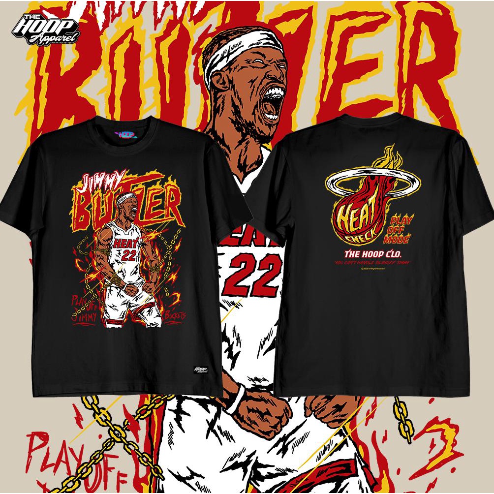 THE HOOP APPAREL JIMMY BUTLER GRAPHIC COTTON TSHIRT FOR MEN AND WOMEN ...