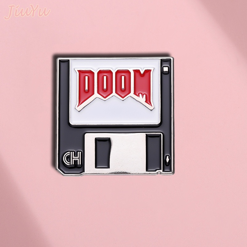 Creative MF Doom Enamel Brooch Gladiator Rap Music Pin Collar Lapel ...