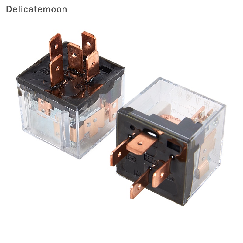 Delicatemoon Waterproof Automotive Relay DC 12V 100A 5Pin 4Pin SPDT Car ...