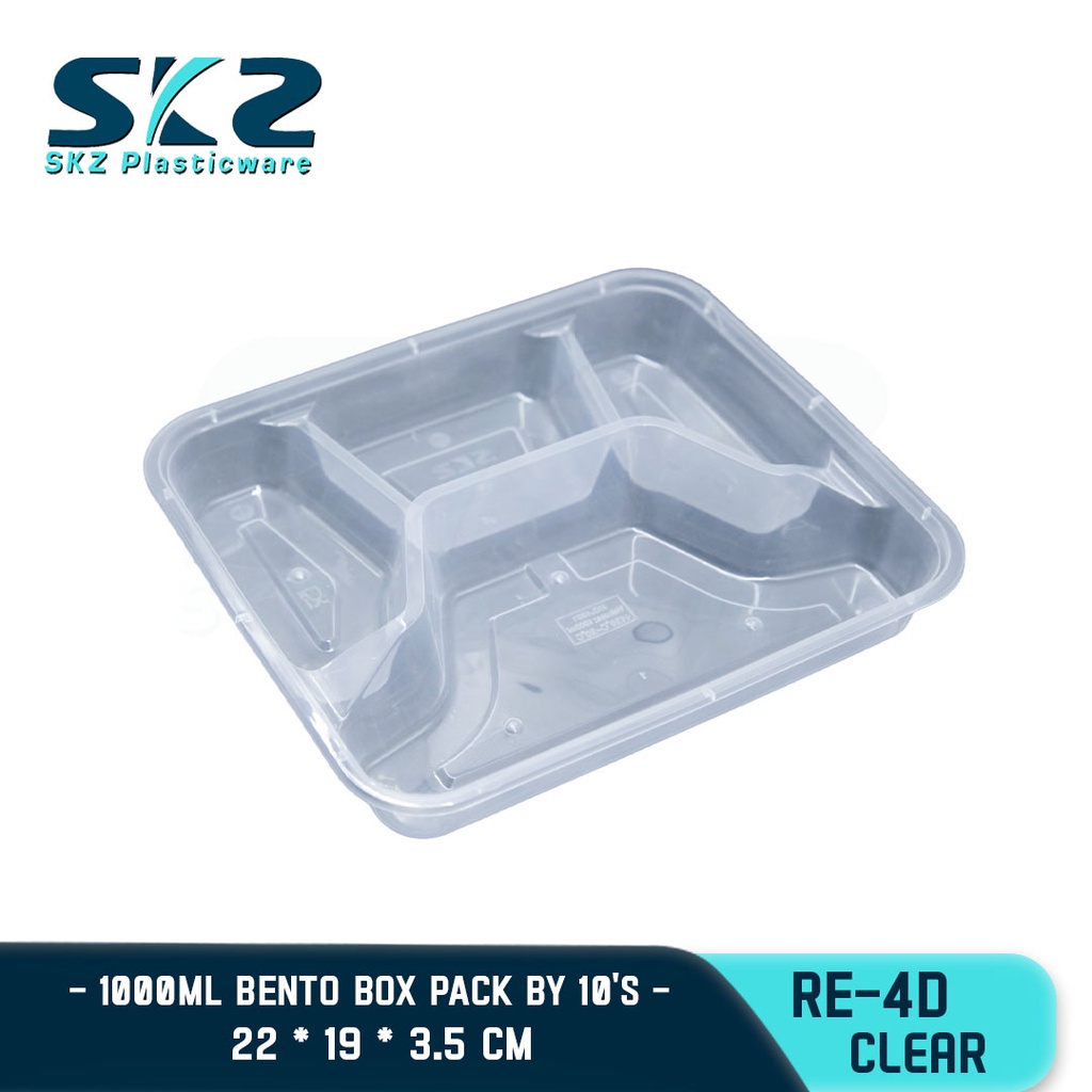 SKZ 4 DIVISION CLEAR RECTANGULAR SERIES RE-4D ENVIRONMENTAL FRIENDLY ...