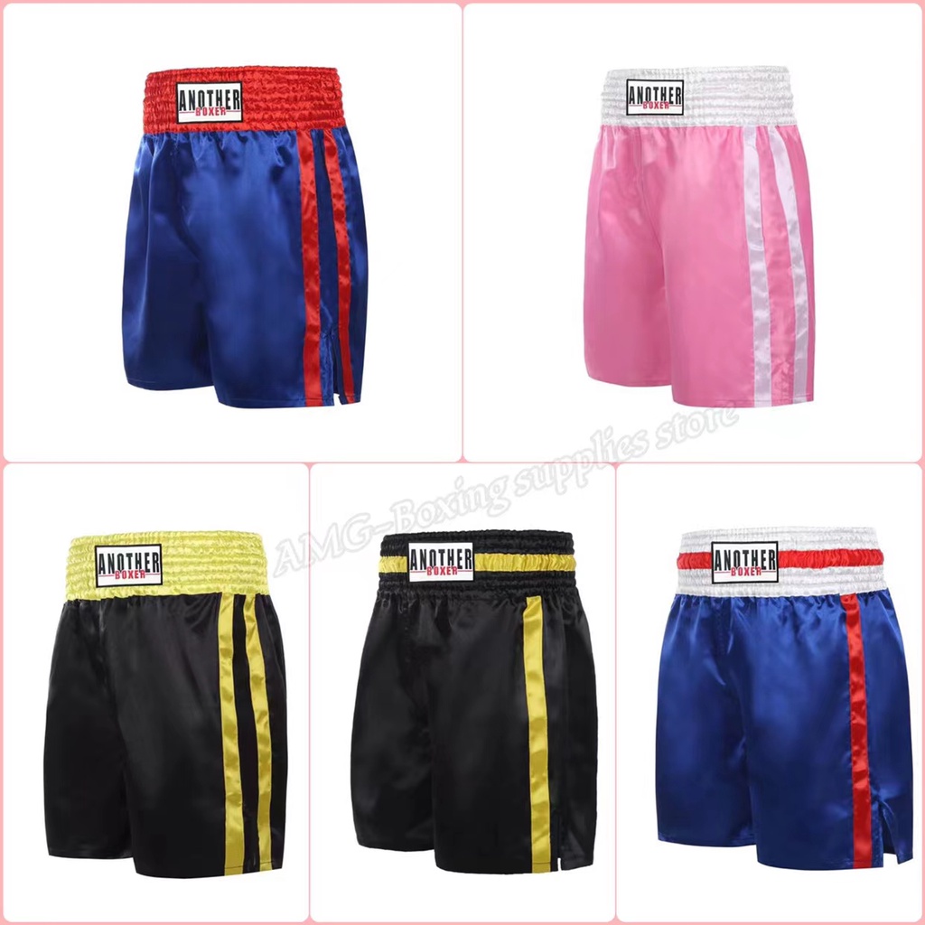 New Style Fashion Boxing Pants High Waist Fighting Shorts Boxer Ali ...