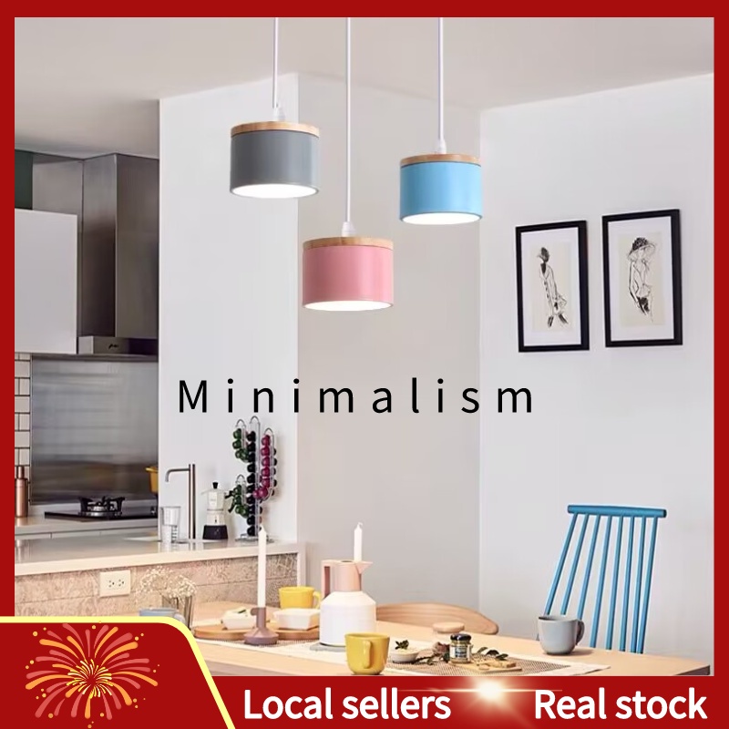 Nordic Ceiling Light Indoor Downlight Bar Counter Lights Wood Tricolor ...