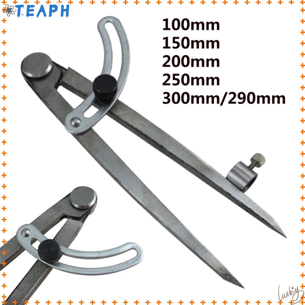 TEAPH Steel Wing Divider Professional Leather Craft Tool Compass-Circle ...