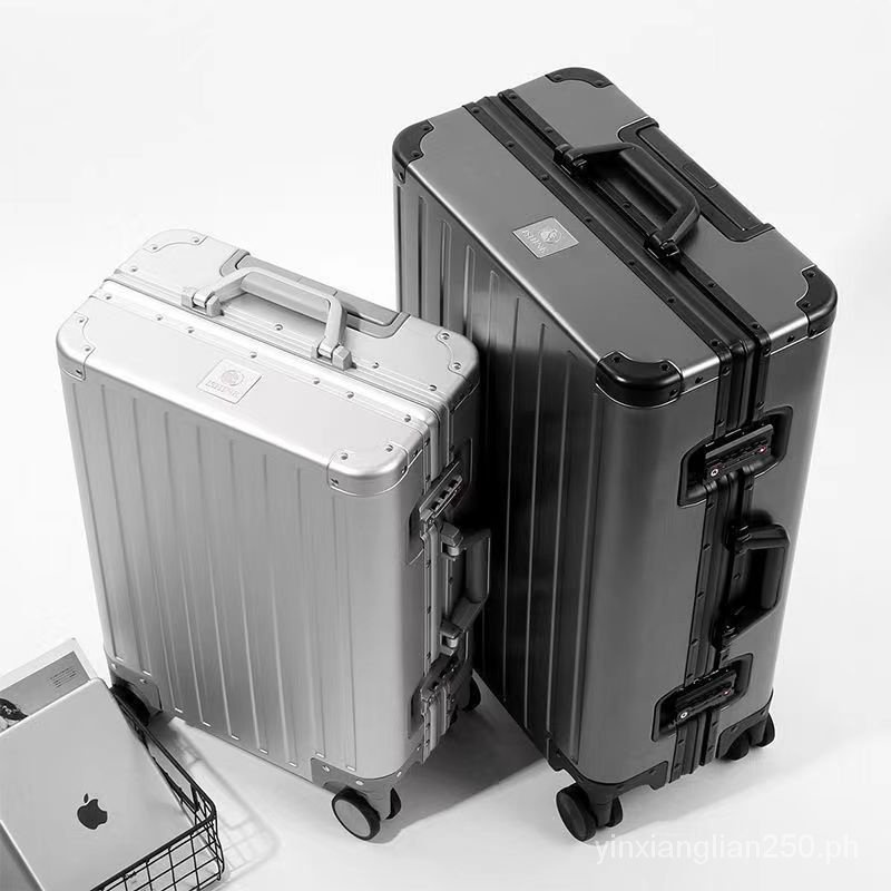All-aluminum-magnesium alloy luggage for women and men aluminum alloy ...