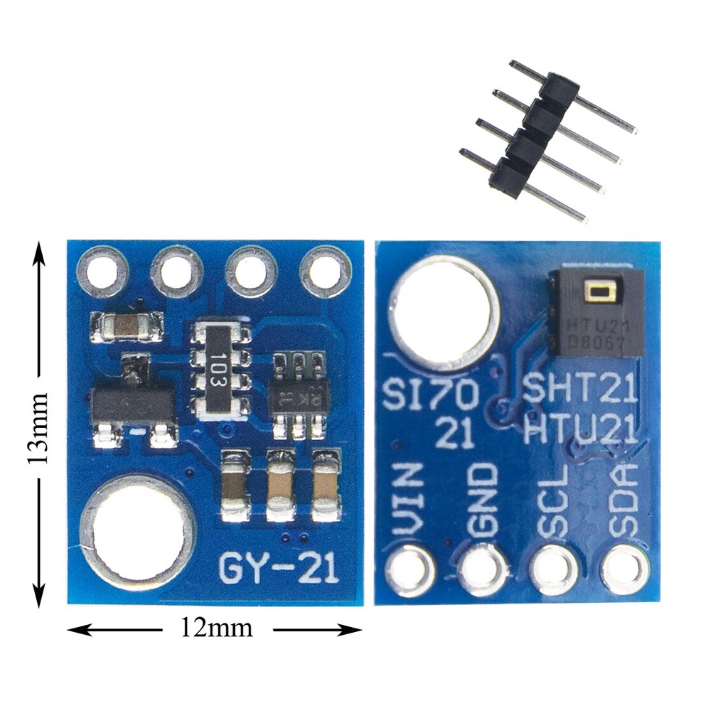 1 PCS Humidity Sensor with I2C Interface Si7021 GY-21 HTU21 for Arduino ...