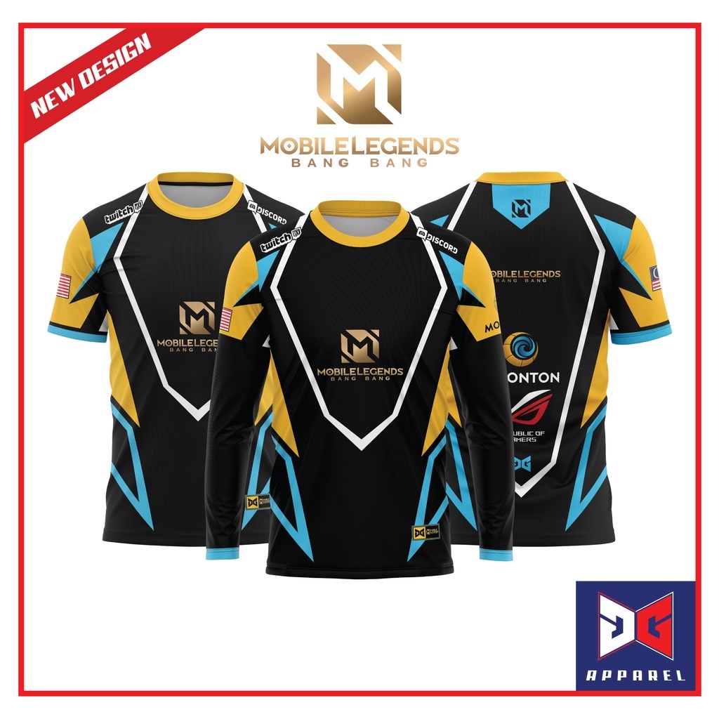 MOBILE LEGEND BANG MLBB UNISEX SHIRT FULL SUBLIMATION | Shopee Philippines