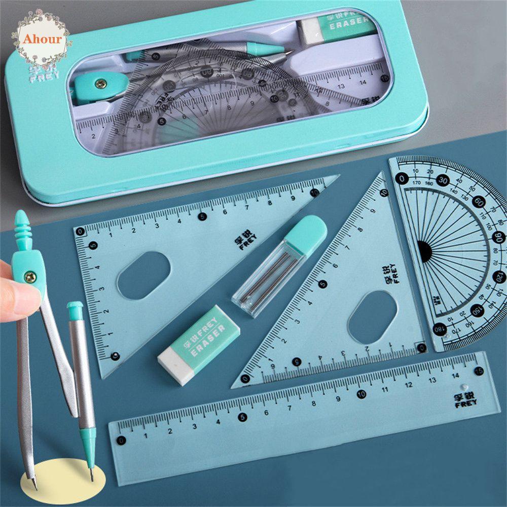 AHOUR Math Drawing Tool School Supplies Eraser for Students Triangle ...