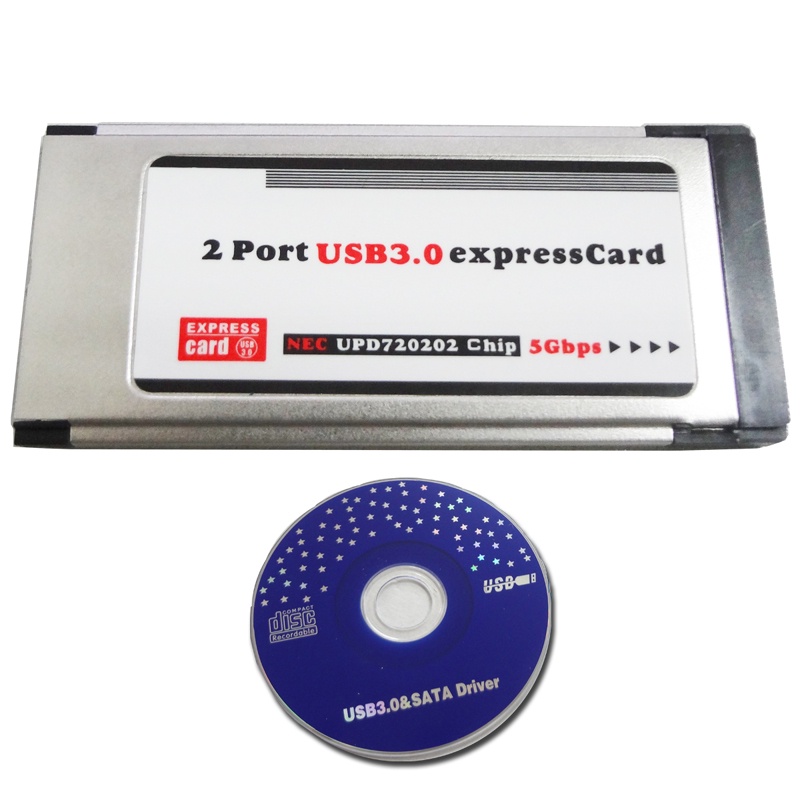 PCI Express to USB 3.0 Dual 2 Ports PCI-E Card Adapter for NEC Chipset ...