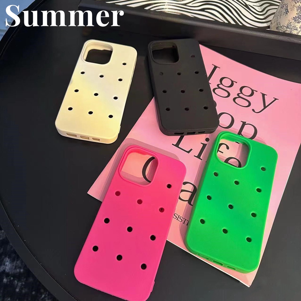 Cute Crocs Silicone Phone Case For iPhone 11 12 13 14 Pro Max Soft ...