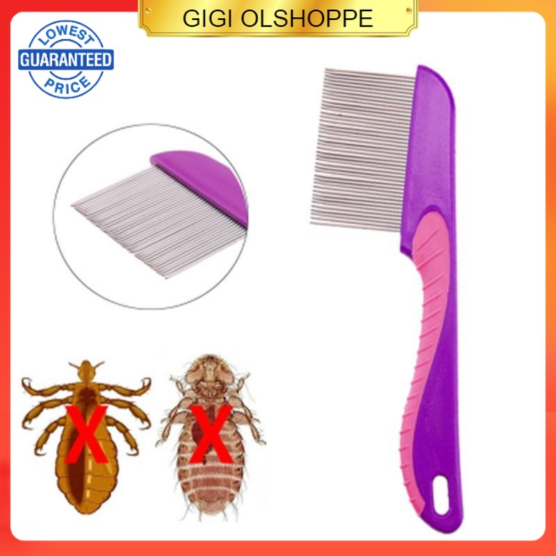 Long Handle Magic Suyod Stainless Steel Head Lice (kuto) Flea Cootie ...