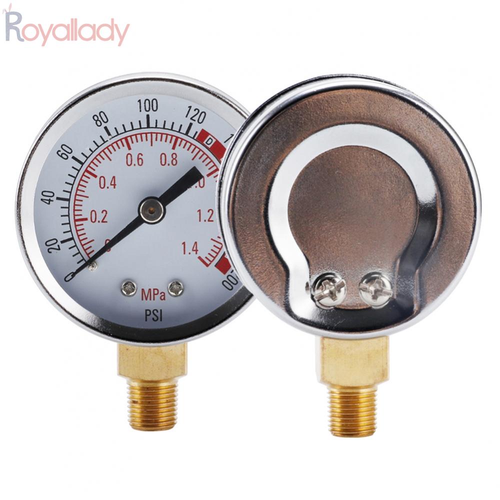 Bottom Mount Pressure Gauge for Pool Filter 200 PSI 1.4Mpa Pressure Gauge | Shopee Philippines